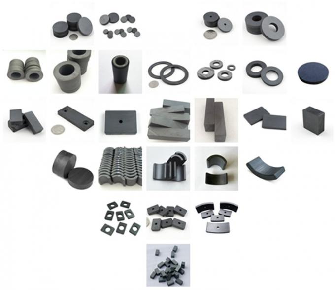 Grande magnete di anello permanente ceramico della ferrite per usi 134 ...